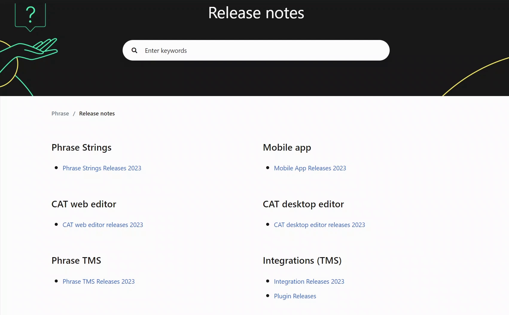 Phrase TMS Releases 2024 – Phrase